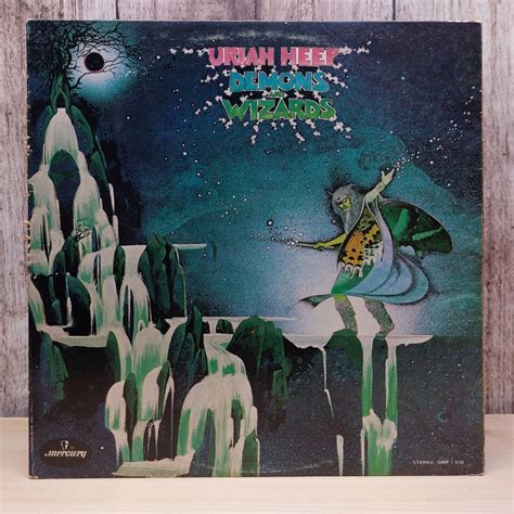 Uriah Heep Demons And Wizards 1972 Srm 1 630 Used Vintage Vinyl Record