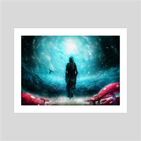 Facing Eternity An Art Print By Louis Dyer Inprnt