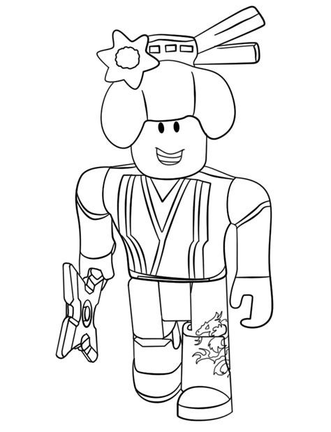 Roblox Coloring Page