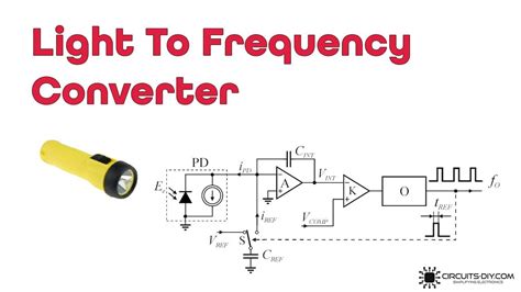 Light To Frequency Converter Using 555 Ic