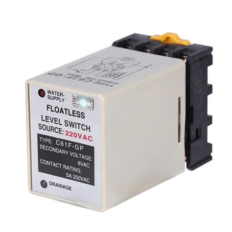 C61f Gp Ac220v 5060hz Liquid Floatless Level Switch Controller With