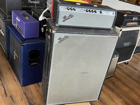 1973 Fender Bassman 100 Halfstack Id 3809 Captain Guitar