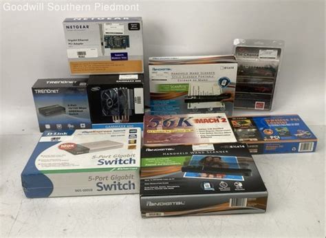 Lot Of Approximately 11 Lbs Of Assorted Computer Parts Accessories