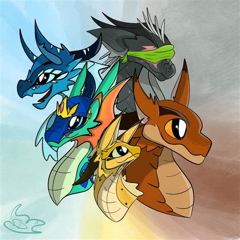 Dragonets Of Destiny By Stevethedino13 On Deviantart