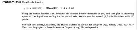 Solved Problem Consider The Function Chegg