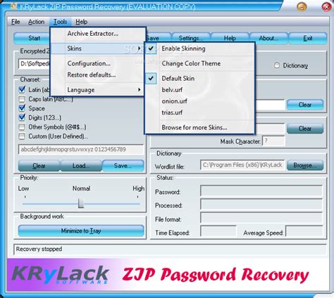Krylack Zip Password Recovery Download Softpedia