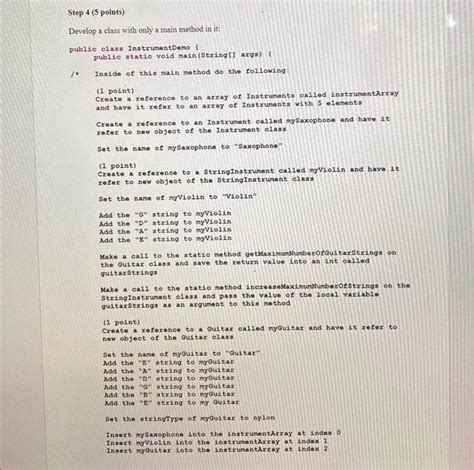 Solved 4 5 Points Lop A Class With Only A Main Method In