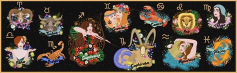 Astrological Zodiac Signs Aries Taurus Gemini Cancer Leo Virgo