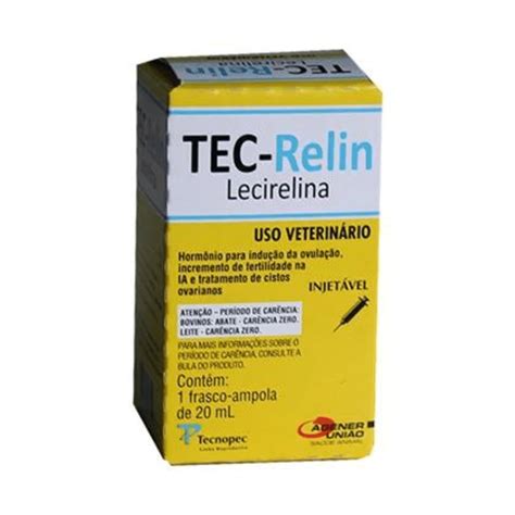 Tec Relin 0025mg Solução Inj 20ml Agener UniÃo Isophós Produtos