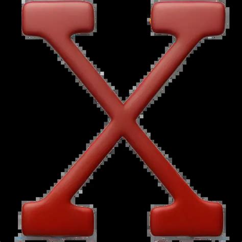 Red X Emoji Ai Emoji Generator