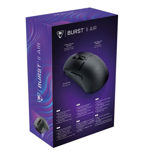 Buy Turtle Beach Burst Ii Air 47g Wireless Gaming Mouse Uk Tbm 2101
