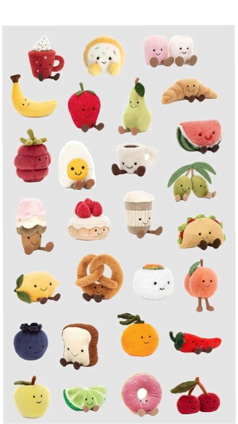 Jelly Cats Jellycat Food Clay Cute Clay Ideas Jellycat Mini Clay