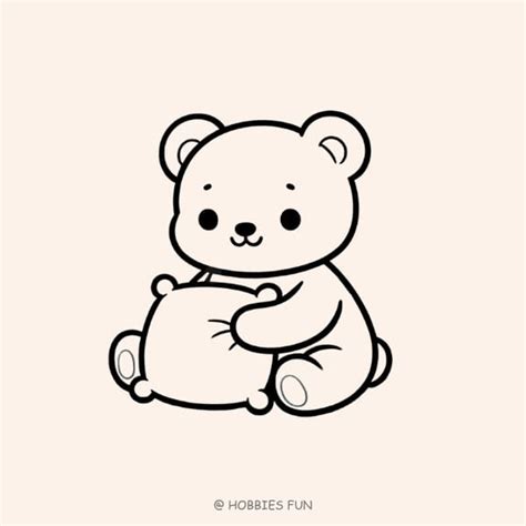 🐻 37 Easy Cute Bear Drawing Ideas