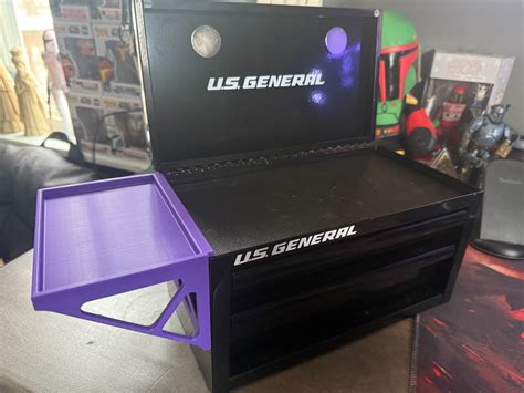 Harbor Freight Mini Tool Box Shelf Remixed By Gildeddragon Makerworld