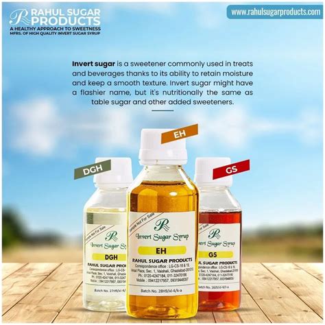 Invert Sugar Syrup For Vitamin Syrups For Pharma Packaging Size 50