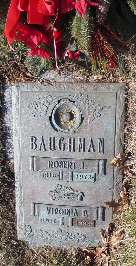 Robert James Baughman 1916 1972 Find A Grave Memorial