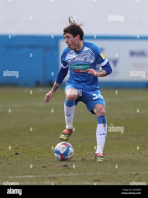 Jamie Devitt Of Barrow During The Sky Bet League 2 Match Between Barrow