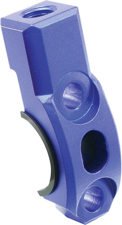 Zeta Rotating Bar Clamp Mh 10mm Blue Tokyomods