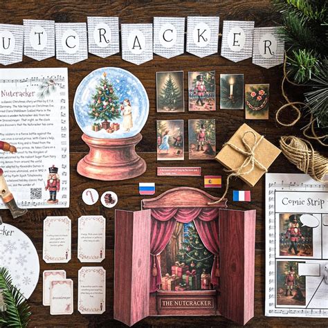 Nutcracker Reading Book Etsy