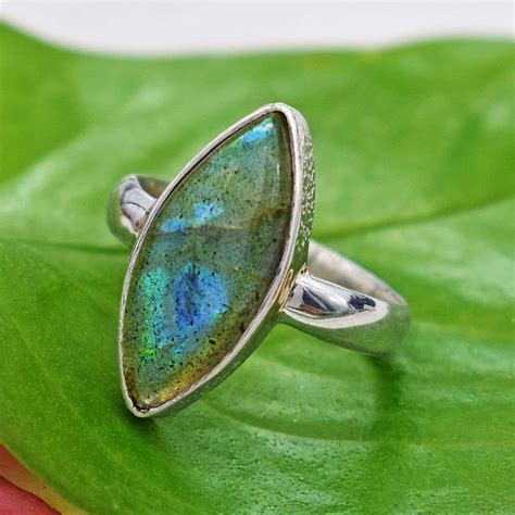 Labradorite Ring Cute Silver Labradorite Ring 20 Sale