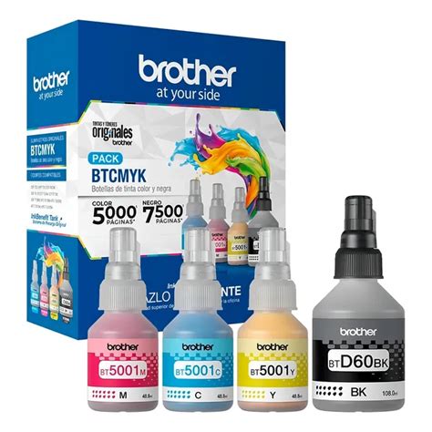 Kit 4 Tintas Original Impresora Brother Mfc T920dw Mercadolibre 📦