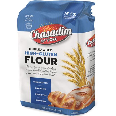 High Gluten Bread Challah Flour Chasadim Pack Of 1 Grocery Store