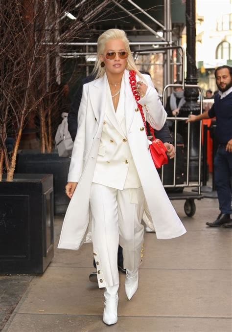 Rita Ora In A White Outfit 03272019 • Celebmafia