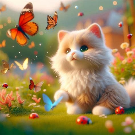 3d Asset Cat Premium Ai Generated Image