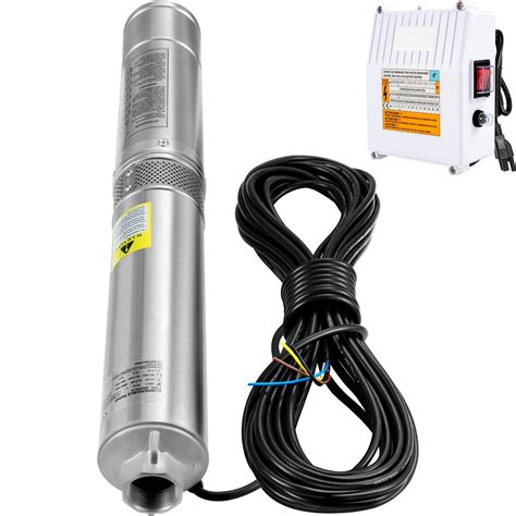 Kffkff Deep Well Submersible Pump 4 Inch Stainless Steel Water Pumps