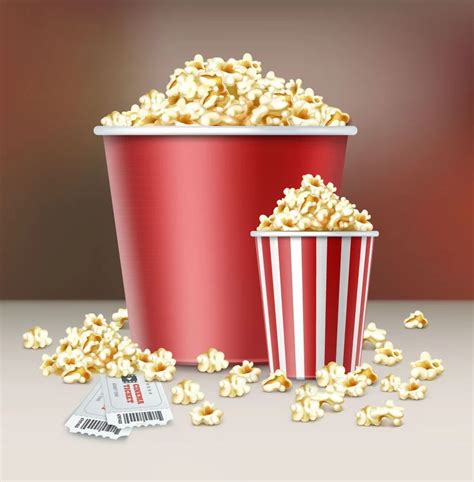 Printing Logo Disposable Food Grade Paper Popcorn Cup Tub Big Size Paper Popcorn Cup And