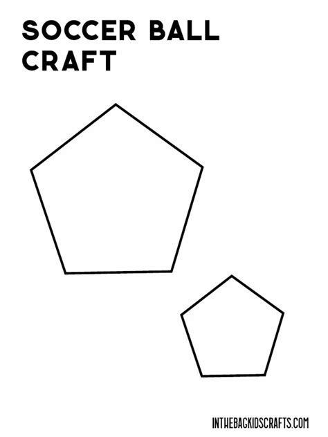 Soccer Ball Template Printable Free Printable Templates