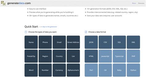 Free Resources For Generating Realistic Fake Data Towards Data Science