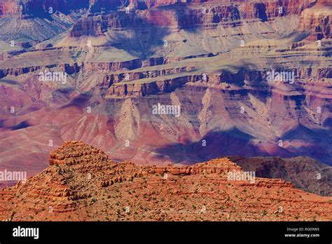 The Grand Canyon Seen From The South Rim At Desert View In The Grand