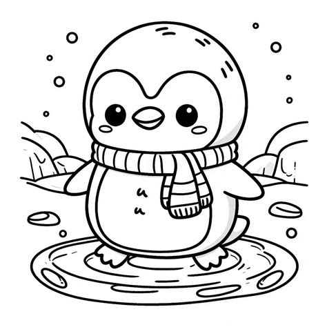 30 Dibujos De Pingüinos Para Colorear Kleur V Kind