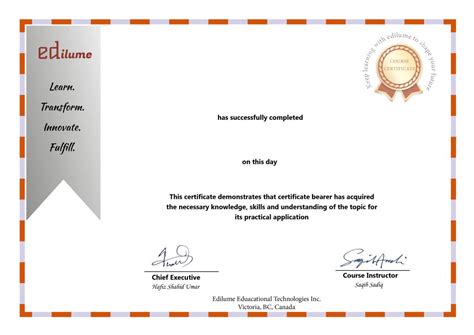 Technical Writing Foundation Course Certificate Edilume