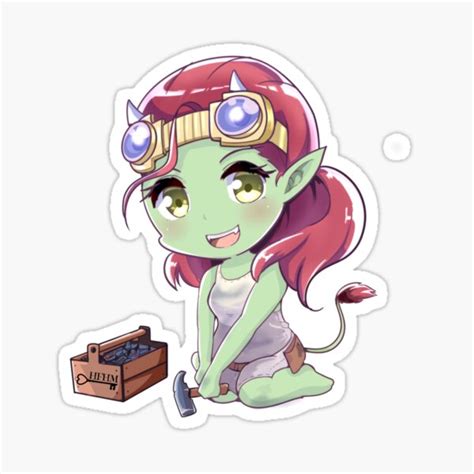 Tink The Goblin Sticker For Sale By Writerannabelle Redbubble