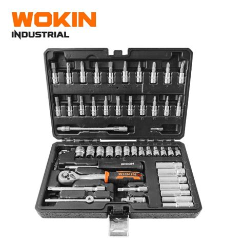 53pcs 14 Drive Socket Set Industrial Wokin Tools
