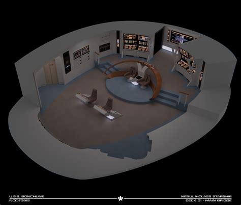 Nebula Class Bridge This Is Our Version Of The Bridge Of A Nebula