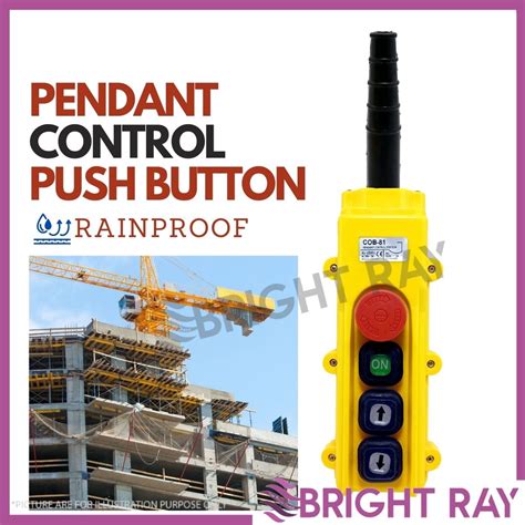 Cob 81 Hoist Crane Push Button Switch Rainproof Waterproof Hoist Push
