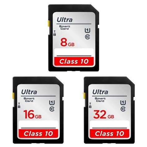 Class 10 Camera Sd Card 128gb 64gb 32gb 16gb 8gb Sd Card Memory Card