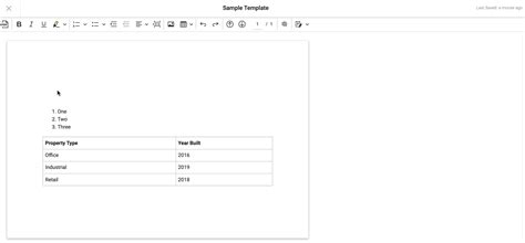 How Do I Create A Template Propdocs