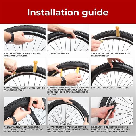 Fincci 700x35c32c38c Bike Inner Tubes 48mm Schrader Valve Pack Of