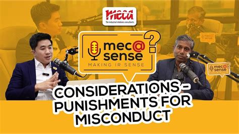 Punishment For Misconduct Proportionality Test And Case Analysis Meca