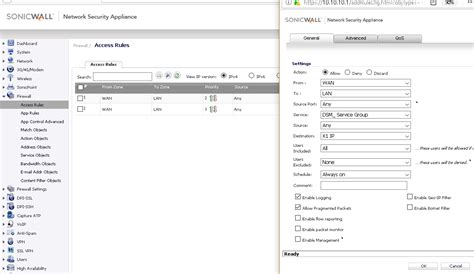 Sonicwall Port Forwarding And Lan Wan Rules Basics Network Antics