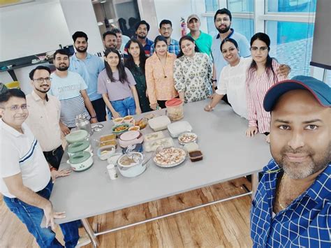 paaritosh dabral on linkedin teamsprit officeculture poctluckfun