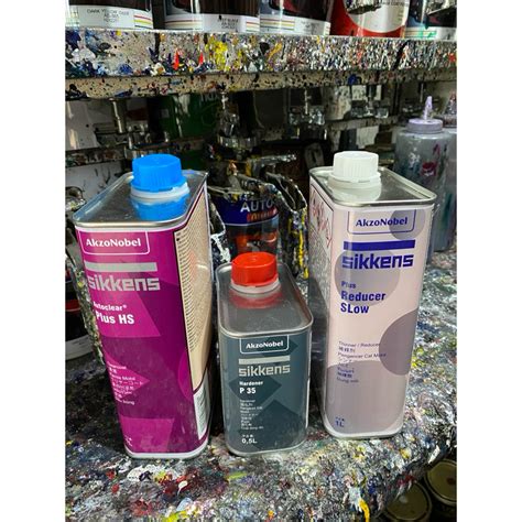 Jual Clear Coat Sikens Hs Autoclear Plus Hs Plus Thiner Slow Dry Reducer Shopee Indonesia