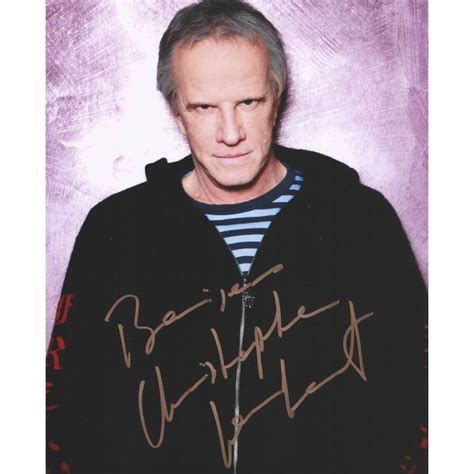 Christophe Lambert Autograph