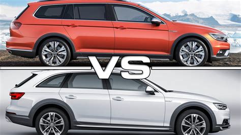 Vw Passat Alltrack Vs Audi A4 Allroad Quattro Offroad Youtube