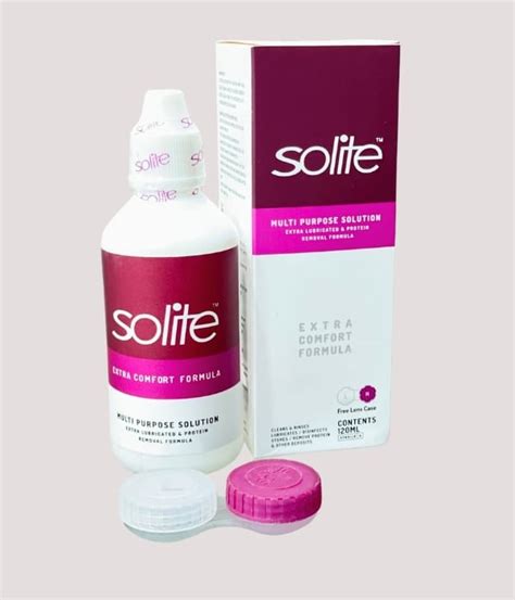 Solite Contact Lenses Solution 120ml Optical Axis The Optician You