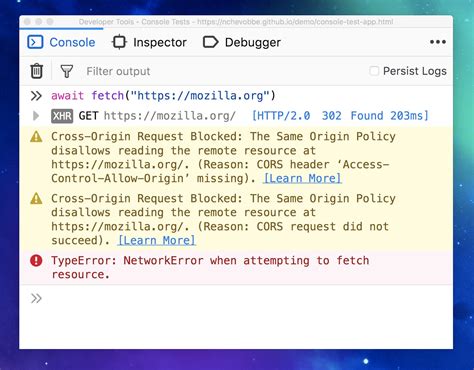 nicolas chevobbe firefox devtools webconsole 2018 retrospective